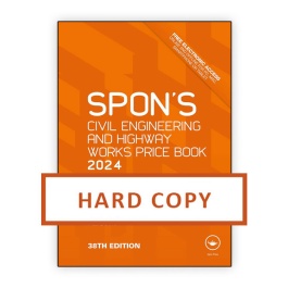 Spon's Civil Engineering and Highway Works Price Book 2024 - HARD COPY ...